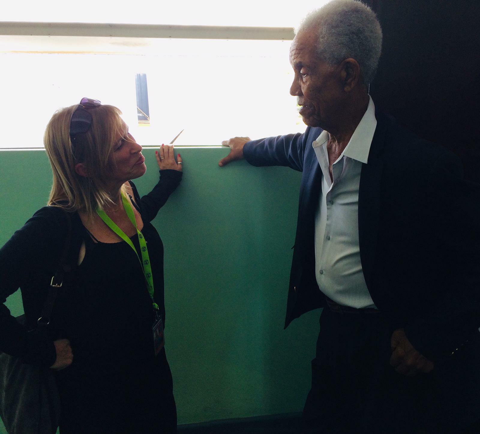 Inside Cricket: Annie Chave in Barbados – Being Outside Cricket